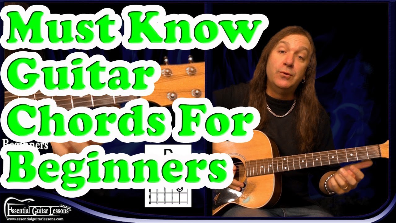 Easy Guitar Chords - YouTube