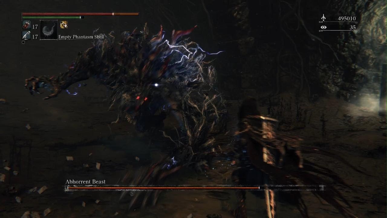 Abhorrent Beast Slain! [Bloodborne] - YouTube
