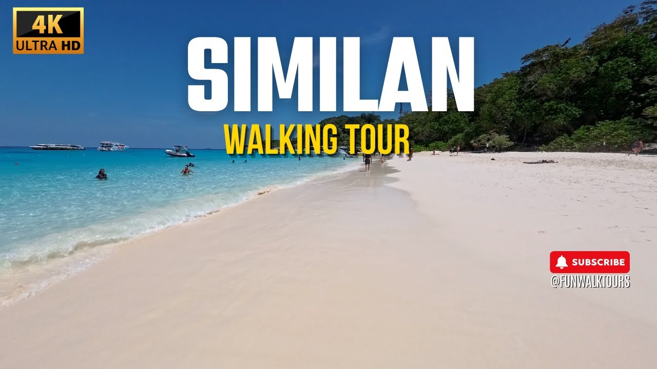 Similand Island - Thailand - Walking Tour - 4K - YouTube