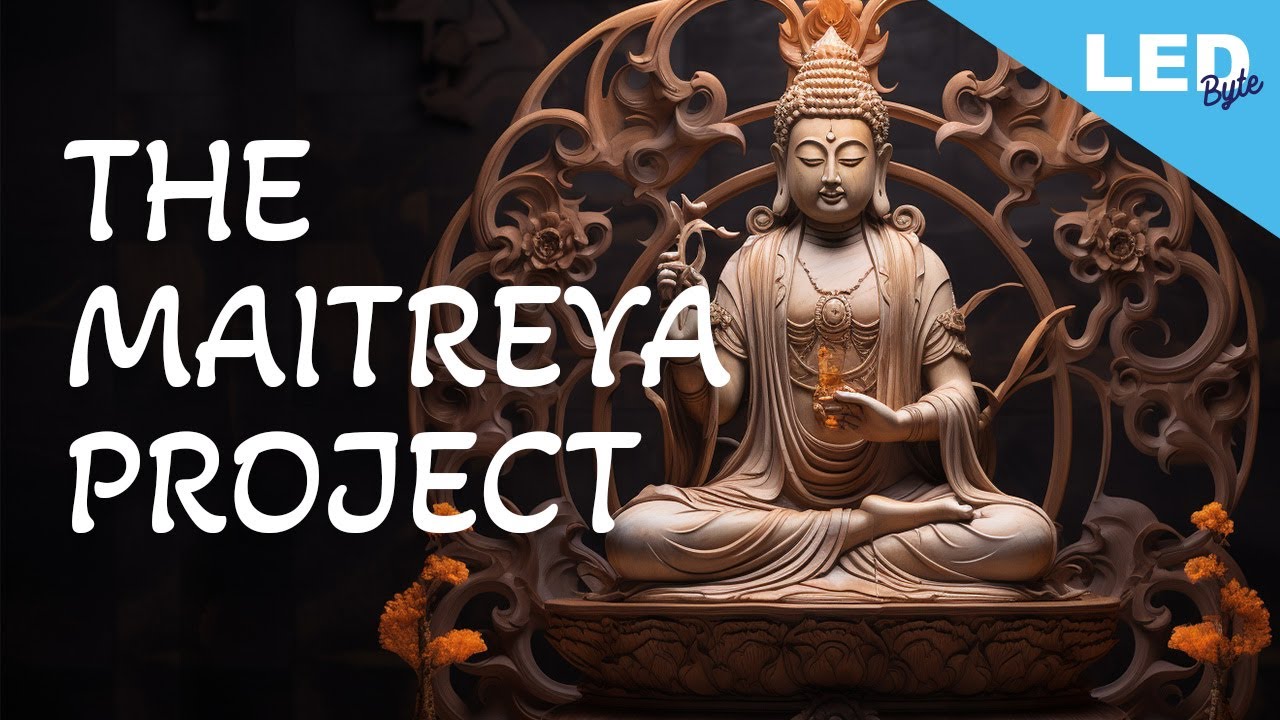 The World's Largest Idol – Buddhist Maitreya Project | LED Byte - YouTube