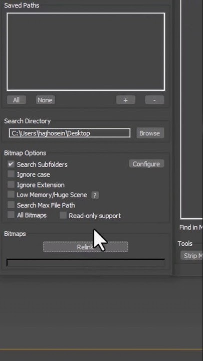 Relink Bitmap the Script of 3Dsmax for v-ray & coronaاسکریپت پر کاربردی که برای فراخوانی تکسچر ...