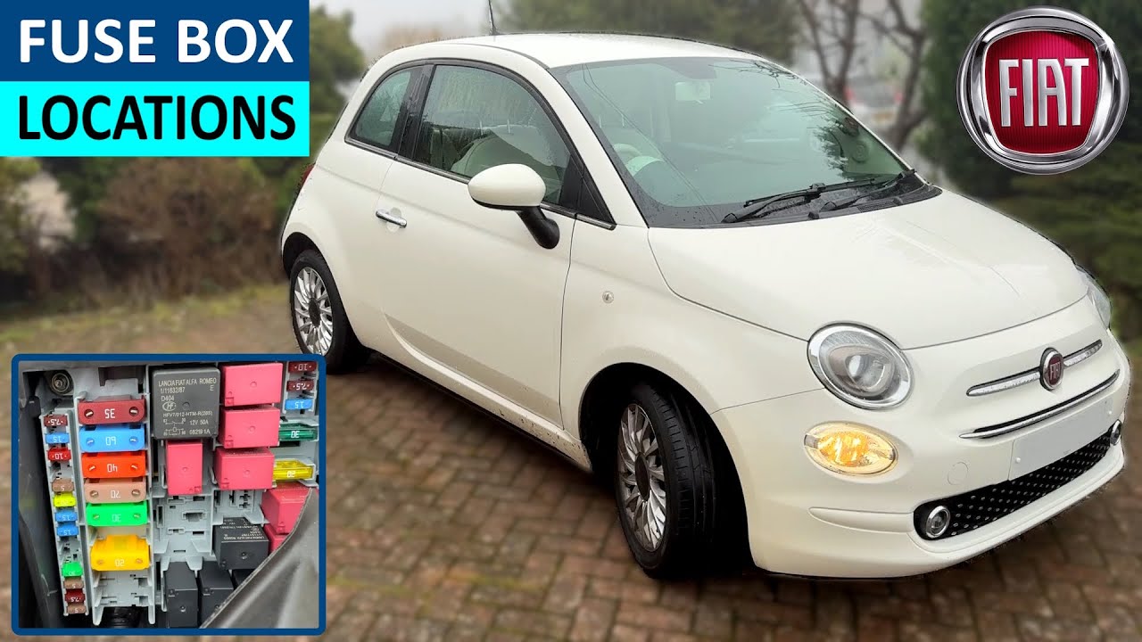 Fiat 500 Fuse Box Locations and How to test fuses on Fiat 500 - YouTube