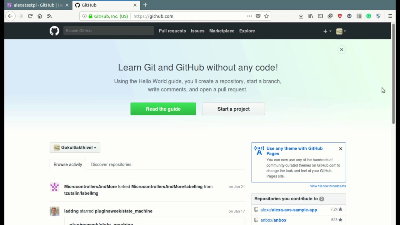 Connecting GitHub repository to Heroku client - YouTube