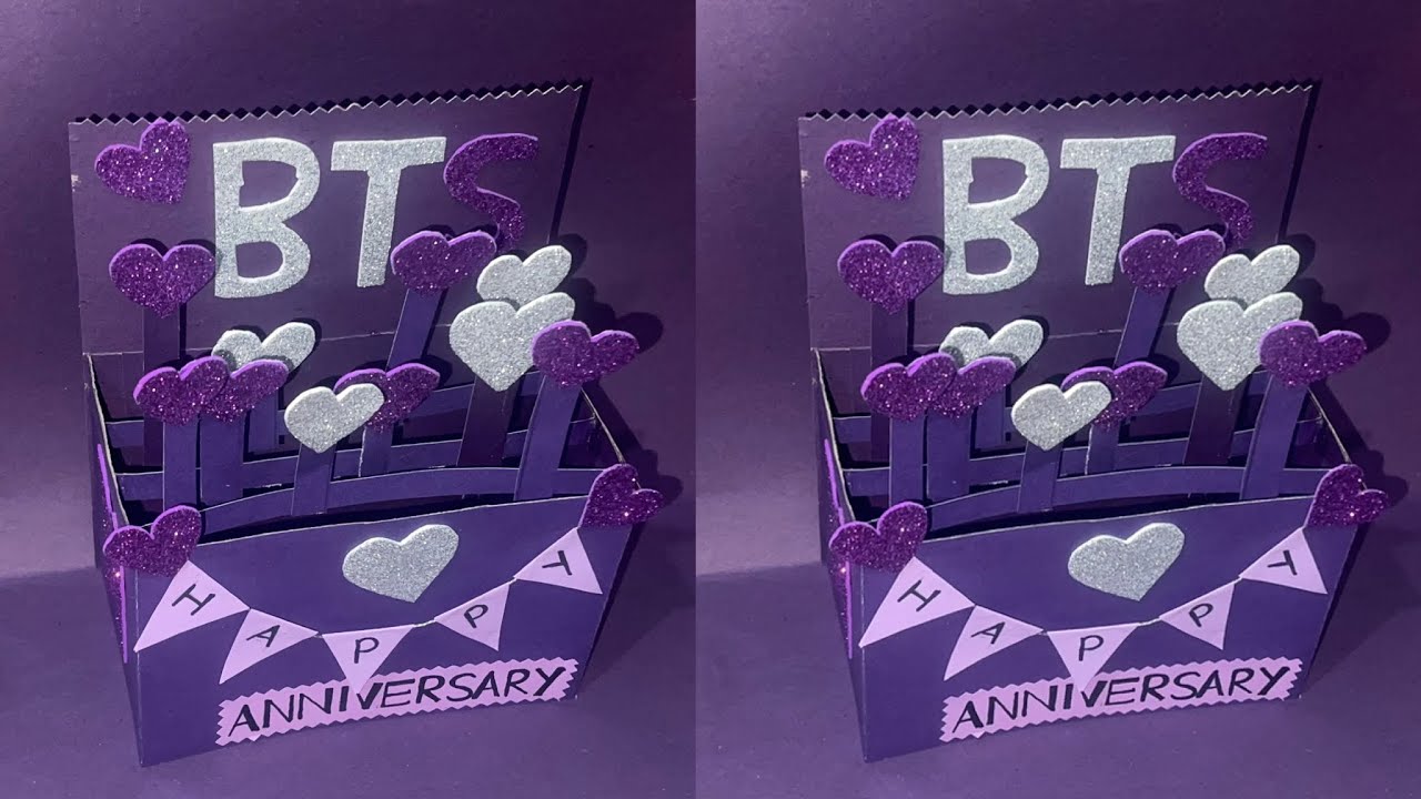 DIY BTS Crafts/ Diy bts explosion box/ diy bts paper crafts/bts ...