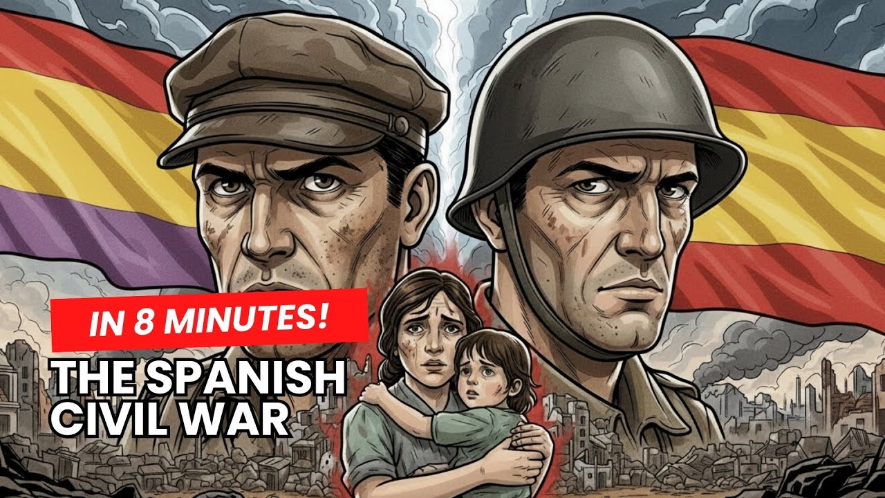 The Spanish Civil War Explained in Minutes – Causes, Conflict ...