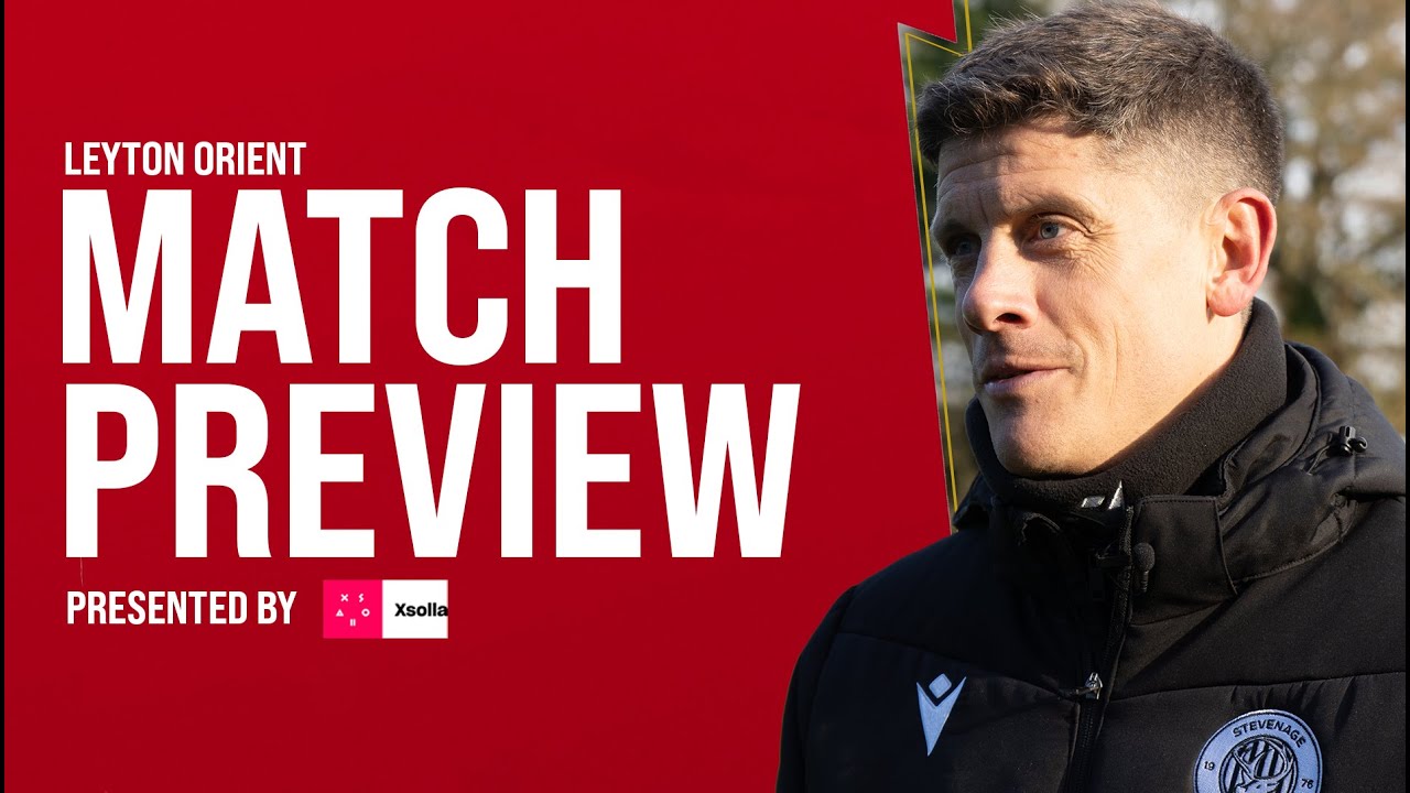 Alex Revell previews Leyton Orient (H) | Pre-Match Interview - YouTube
