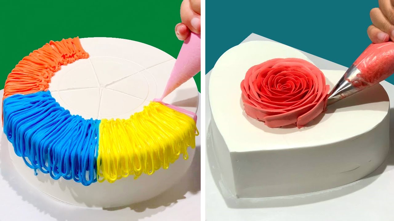 Awesome Cake Decorating Ideas for Beginner | So Tasty Chocolate Cake ...