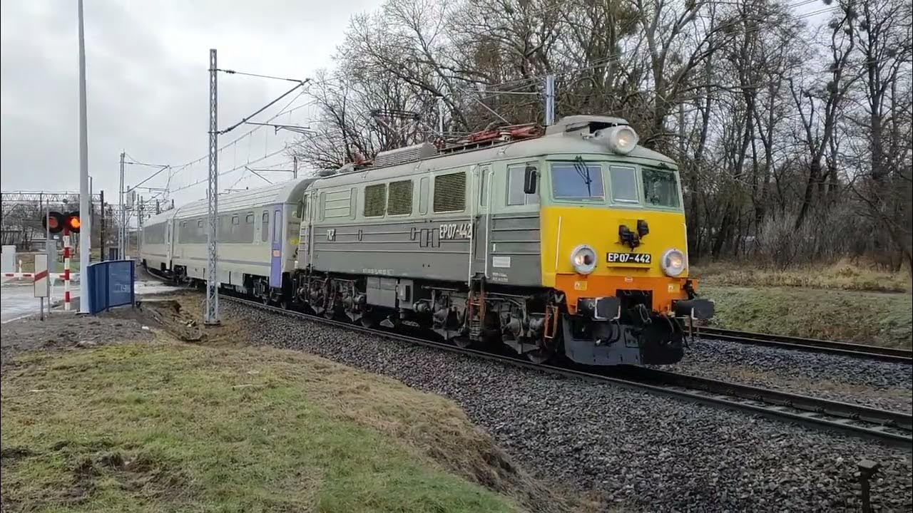 EP07-442+IC CHEŁMOŃSKI (PKP INTERCITY) do stacji Świnoujście - YouTube