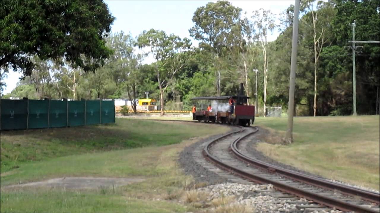 Australian Trains - Mary Ann, full-size steam - YouTube