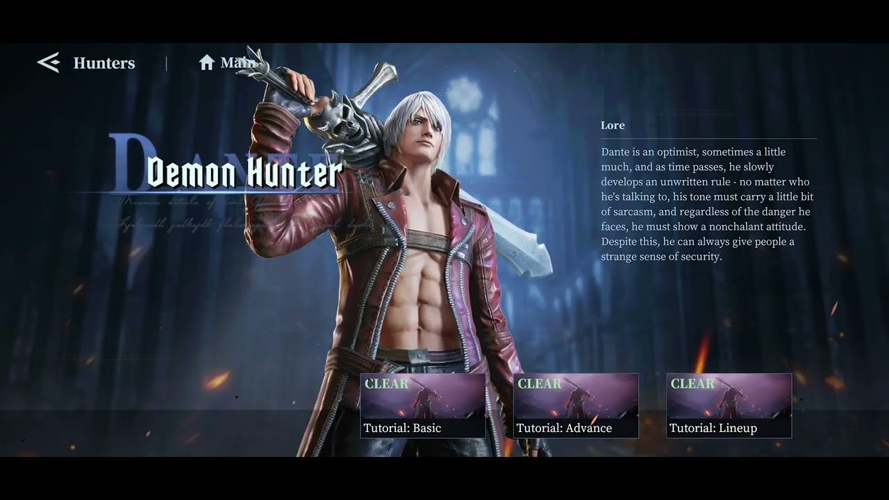 Devil May Cry: Peak of Combat Dante Demon Hunter Training - YouTube