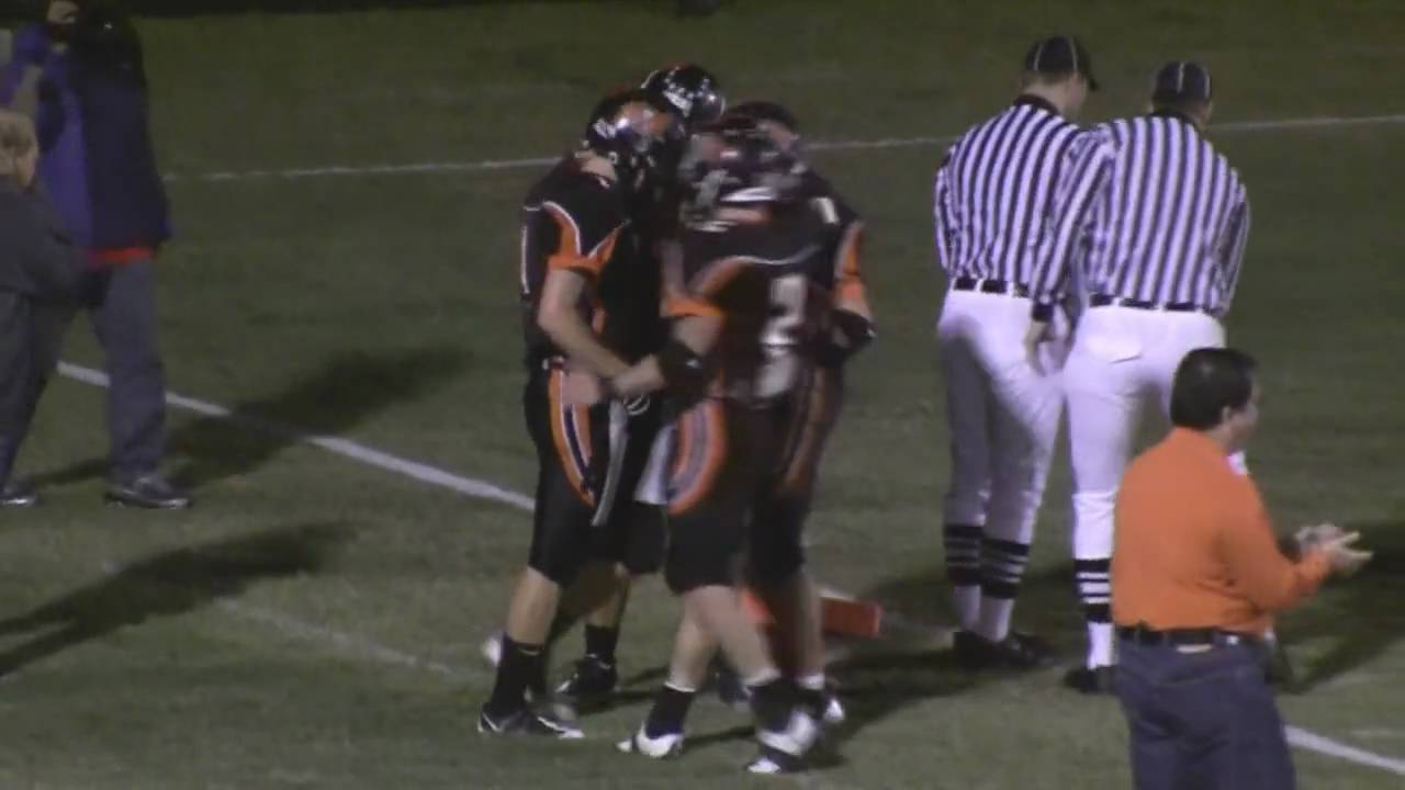 Jake West makes leaping catch on the goalline - YouTube