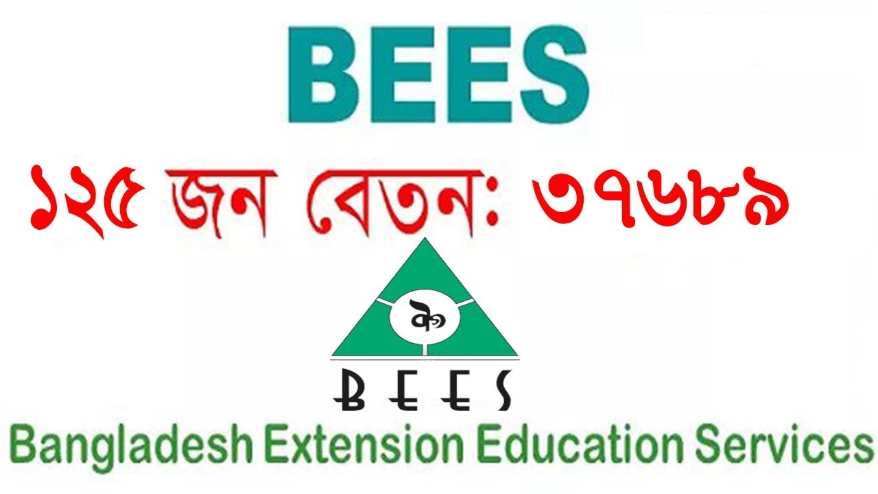 Bangladesh Extension Education Services(BEES)Job Circular 2018 - BEES job circular - YouTube