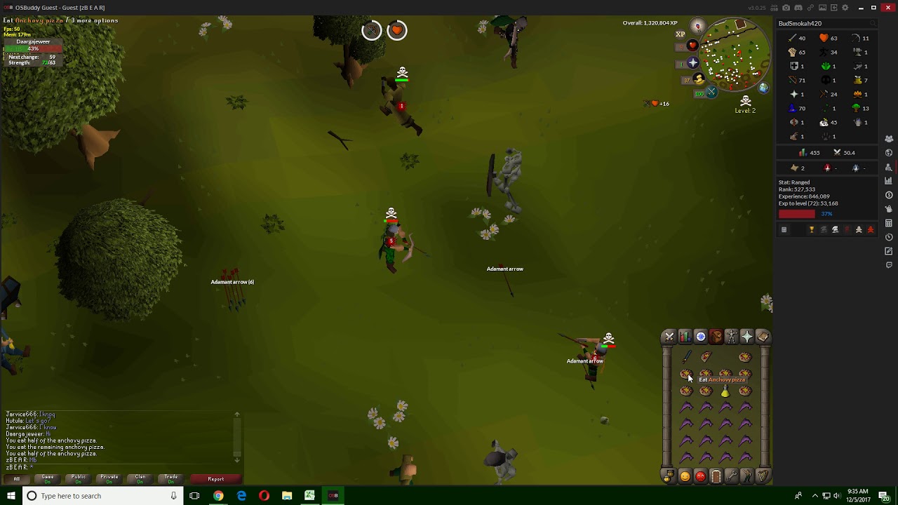 OSRS F2P Range 2h 3 hit KO - zB E A R - - YouTube