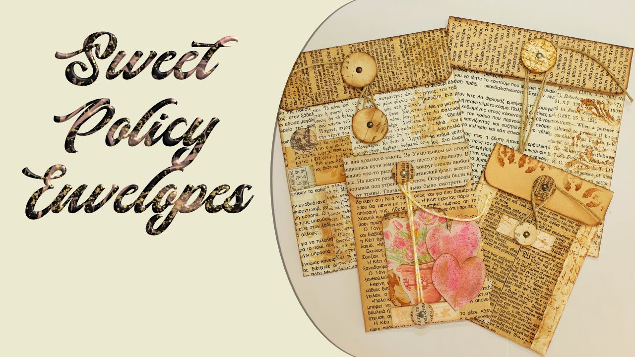 Sweet book page policy pockets - YouTube