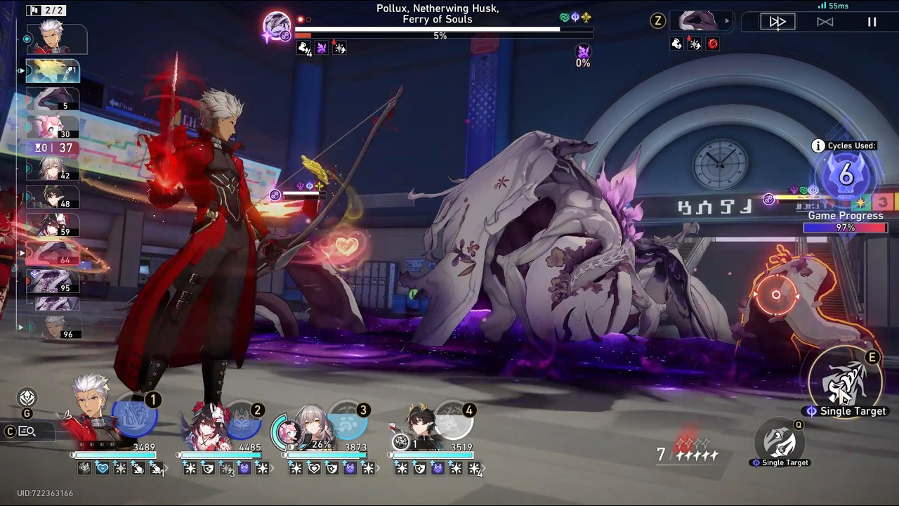 [HSR 4.1] Anomaly Arbitration Knight 2 | Archer + DHPT vs Pollux - YouTube