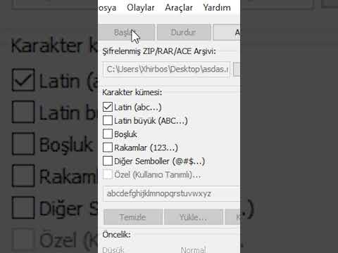 ŞİFRESİ UNUTULAN RAR DOSYASI NASIL KIRILIR? #shorts #winrar #rar