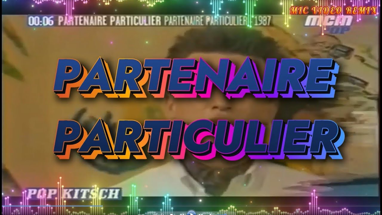 PARTENAIRE PARTICULIER - Partenaire Particulier DJ ReMix - YouTube