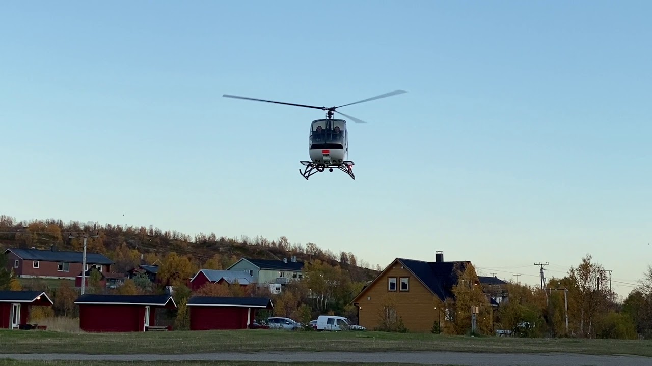 Hu269 in Kautokeino - LN-OAP - YouTube