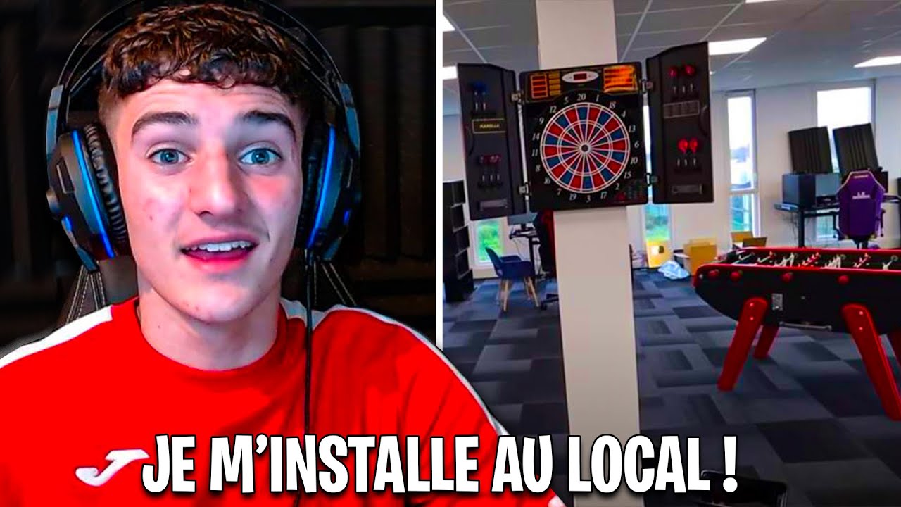 JE M'INSTALLE AU LOCAL DE LEBOUSEUH ! - YouTube