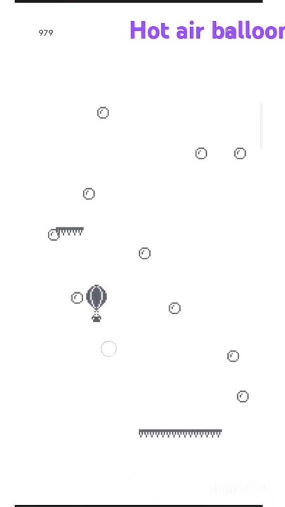 Hot air balloon game - YouTube
