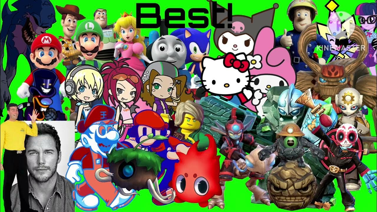 My Best to Worst Character List (DISOWNED) - YouTube