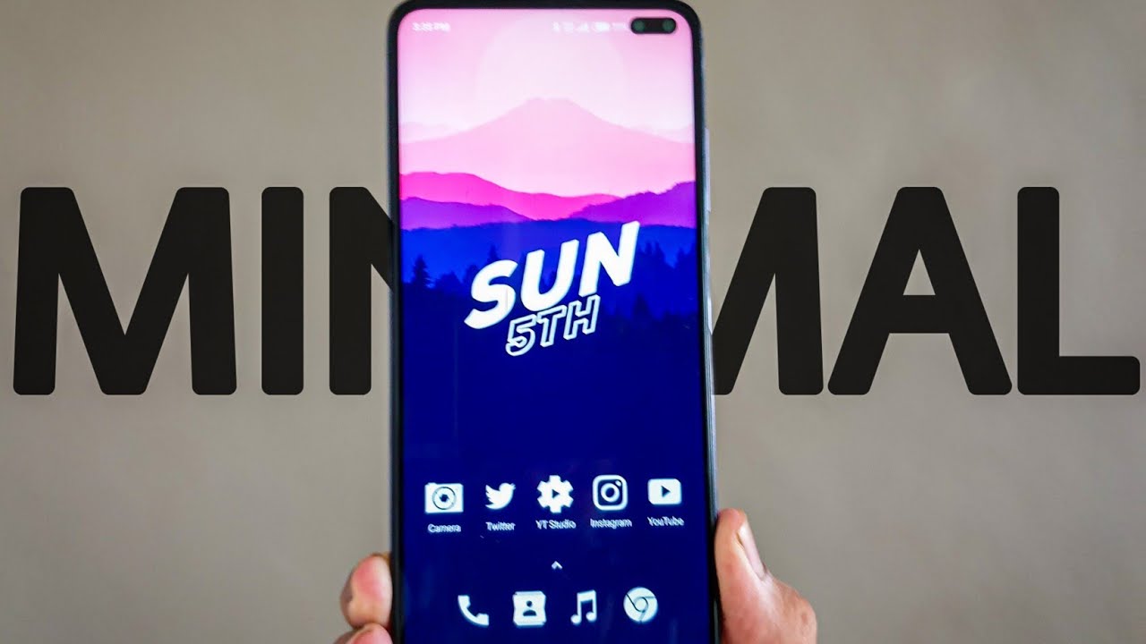 The Minimalist Android Home Screen Setup- Part 1 - Step By Step Guide ...