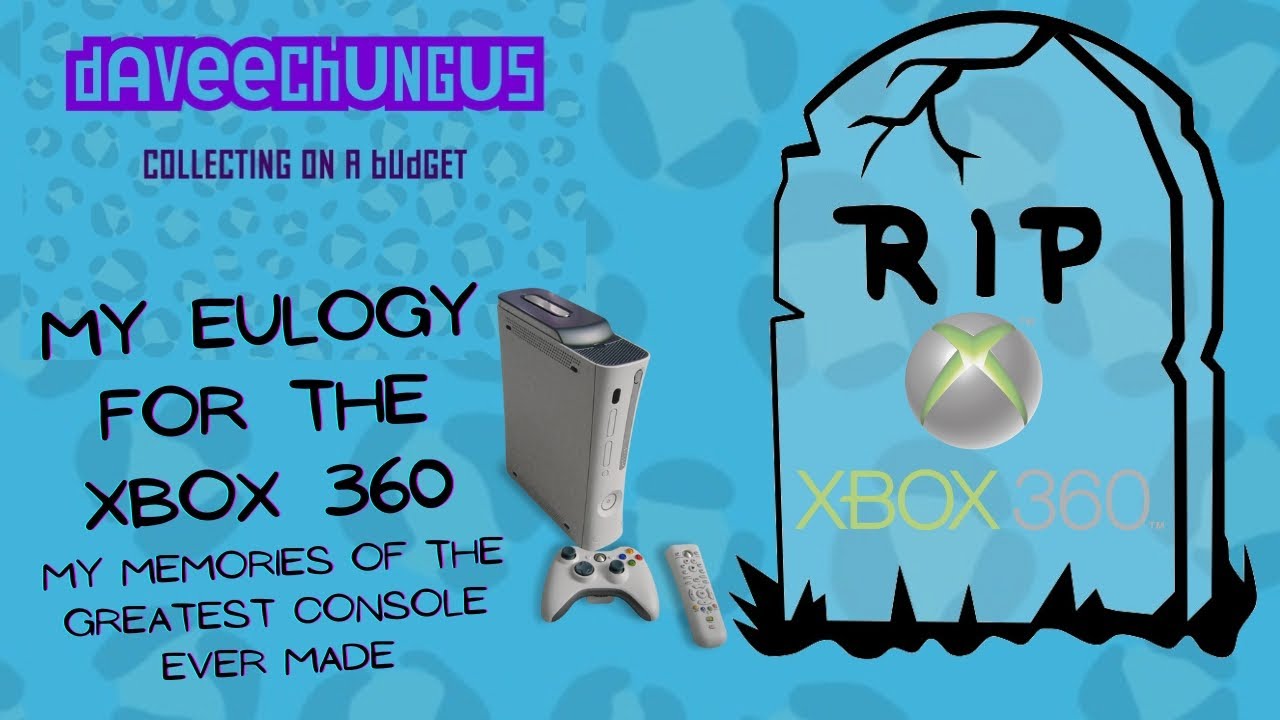 My Memories of the Xbox 360! (RIP) - YouTube