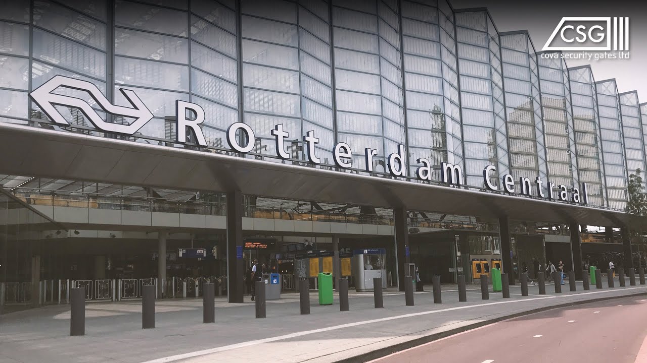 OUR BOLLARD INSTALLATION ON DUTCH TV - YouTube