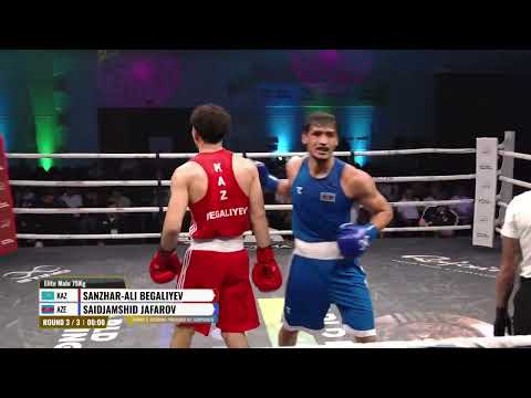 Saidjamshid Jafarov (AZE) vs. Sanjarali Begaliyev (KAZ) World Boxing Cup 2026 QF's (75kg)