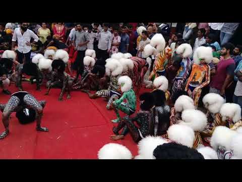 TIGER DANCE BY SHIVA FREINDS IN MANGALORE 6 - YouTube