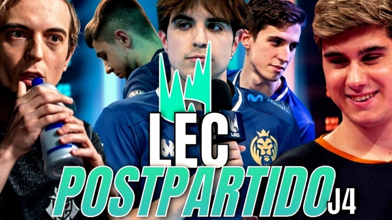 ¡CRISIS EN MAD KOI! G2 INVICTO Y FNC GANA EL DUELO ESPAÑOL - JORNADA 4 - Postpartido LEC Spring ...
