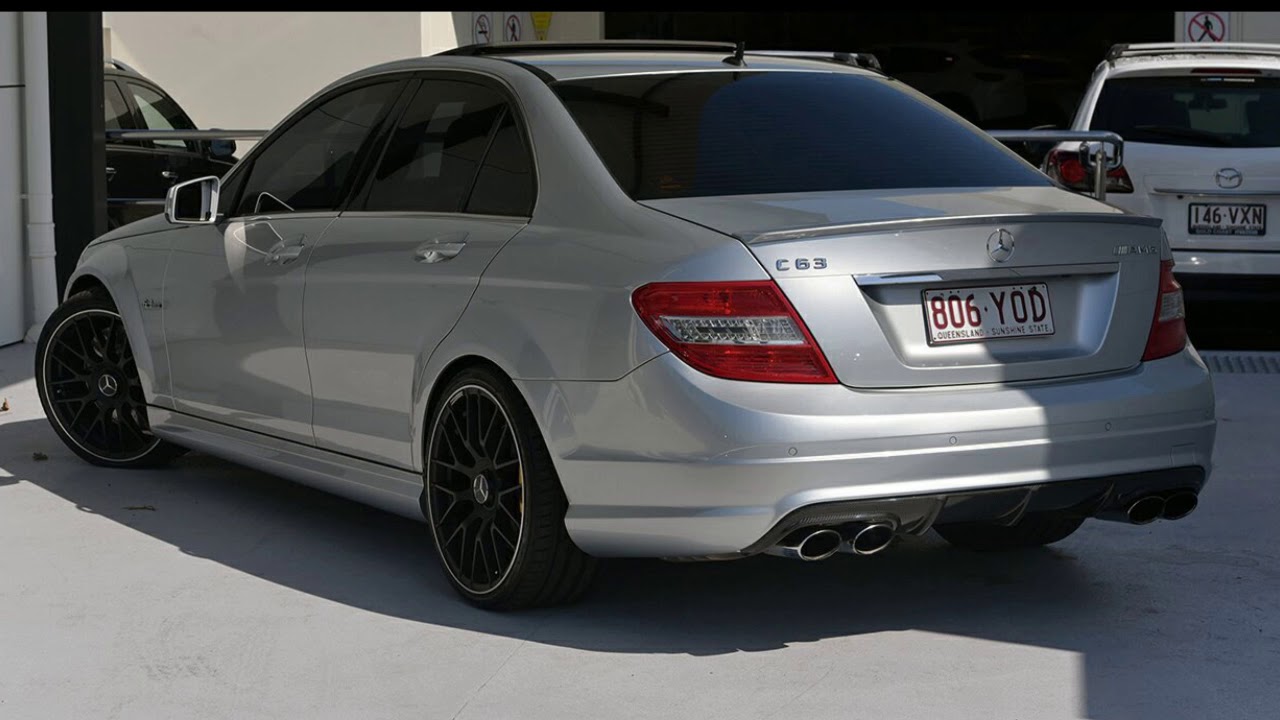 2010 Mercedes-Benz C63 W204 MY11 AMG Edition 63 Silver 7 Speed Sports ...