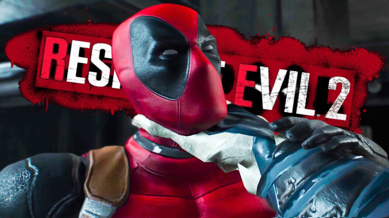 Deadpool in Raccoon City - Resident Evil 2 Remake - YouTube