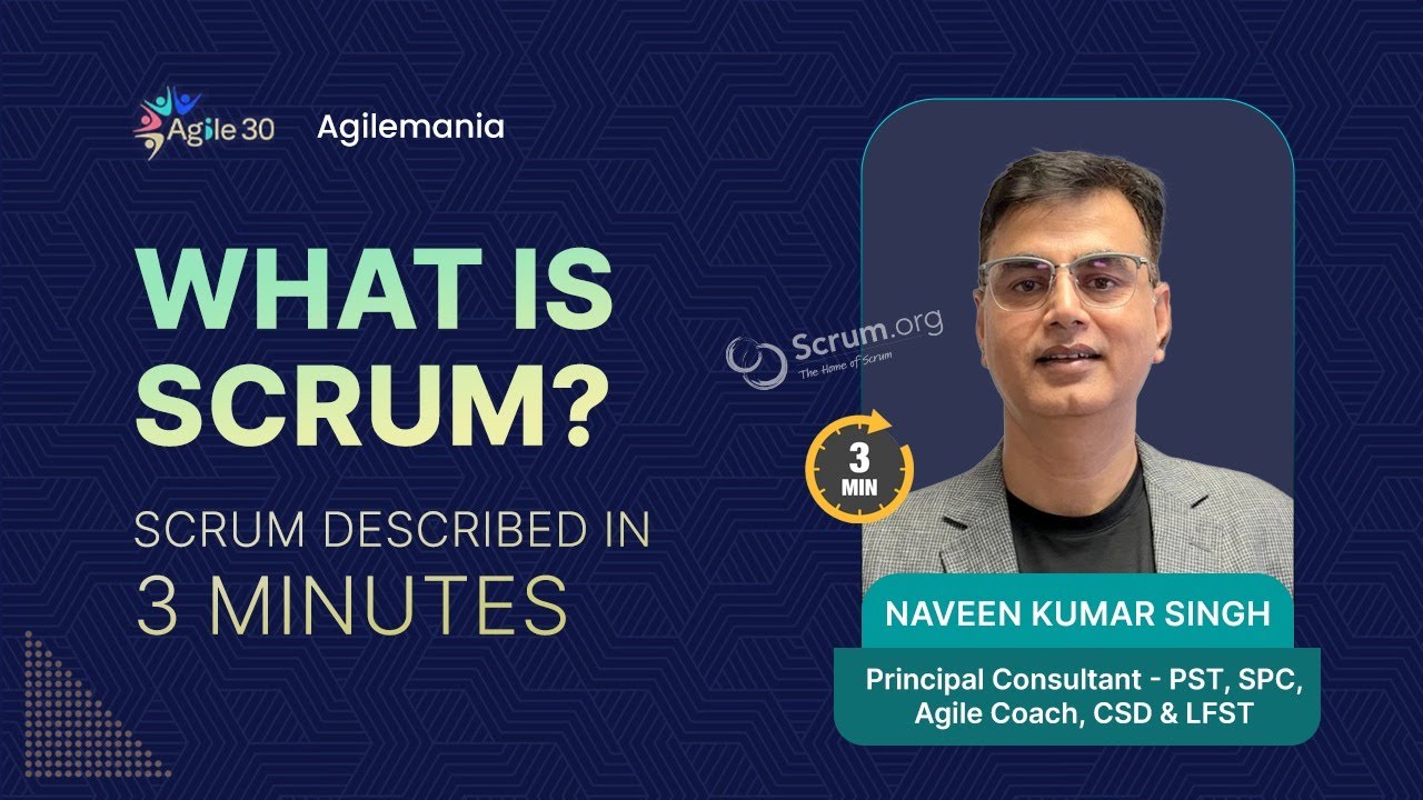 What is Scrum? | Scrum Explained in 3 Minutes | Introduction To Scrum ...