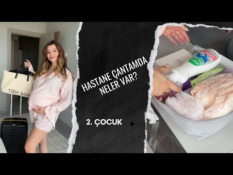 2. BEBEK İÇİN DOĞUM ÇANTASI HAZIRLADIM | YANINIZDA MUTLAKA OLMALI