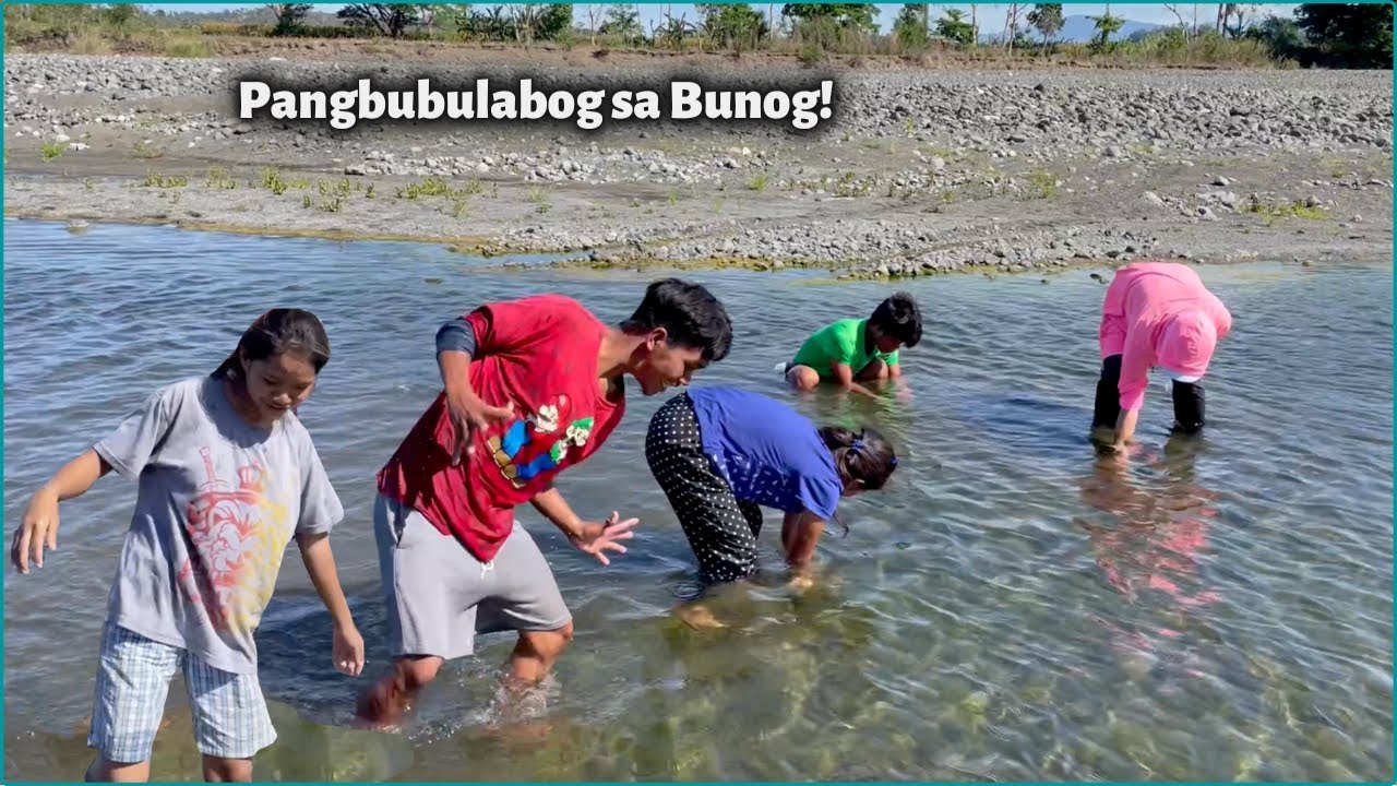 Binulabog ang mga Bunog (Biya o Goby Fish) | Paraan ng Team Mangyan sa ...