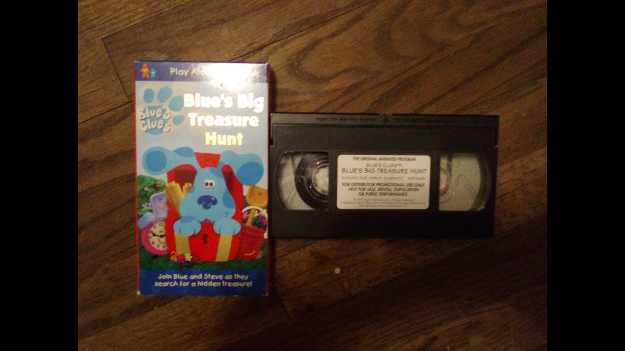 Opening and Closing to Blue's Clues: Blue's Big Treasure Hunt 1999 ...