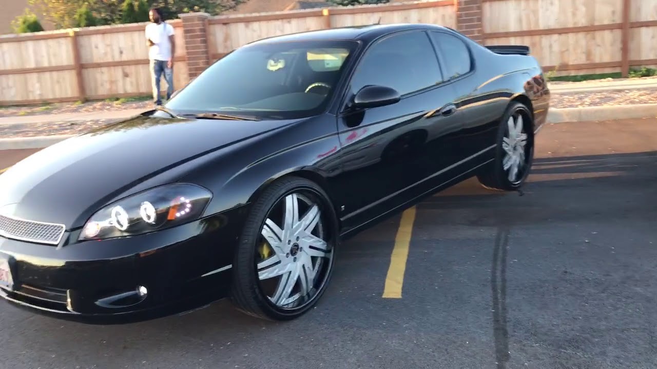 Altima on 22s & Monte Carlo on 24s - YouTube