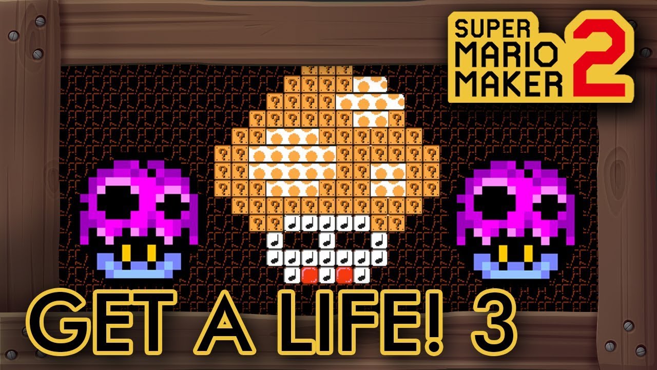 Super Mario Maker 2 - Get A Life! Revenge of the 1-Ups - YouTube