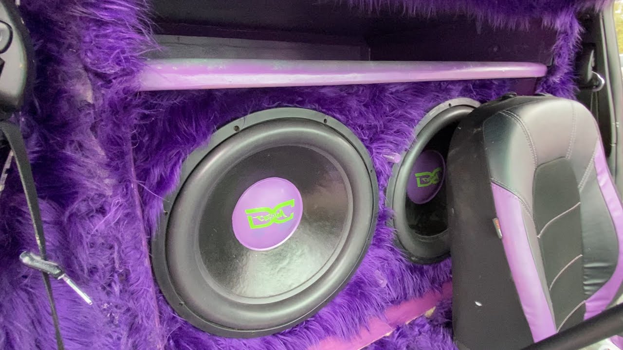 2 18” SUBWOOFERS SMALL CAR BASS DESTRUCTION! - YouTube
