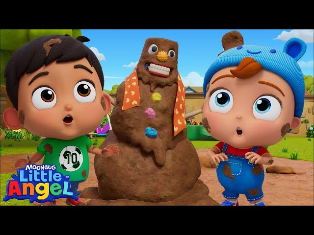 The Mud Monster Song 🧌 Little Angel Kids Songs & Nursery Rhymes ...