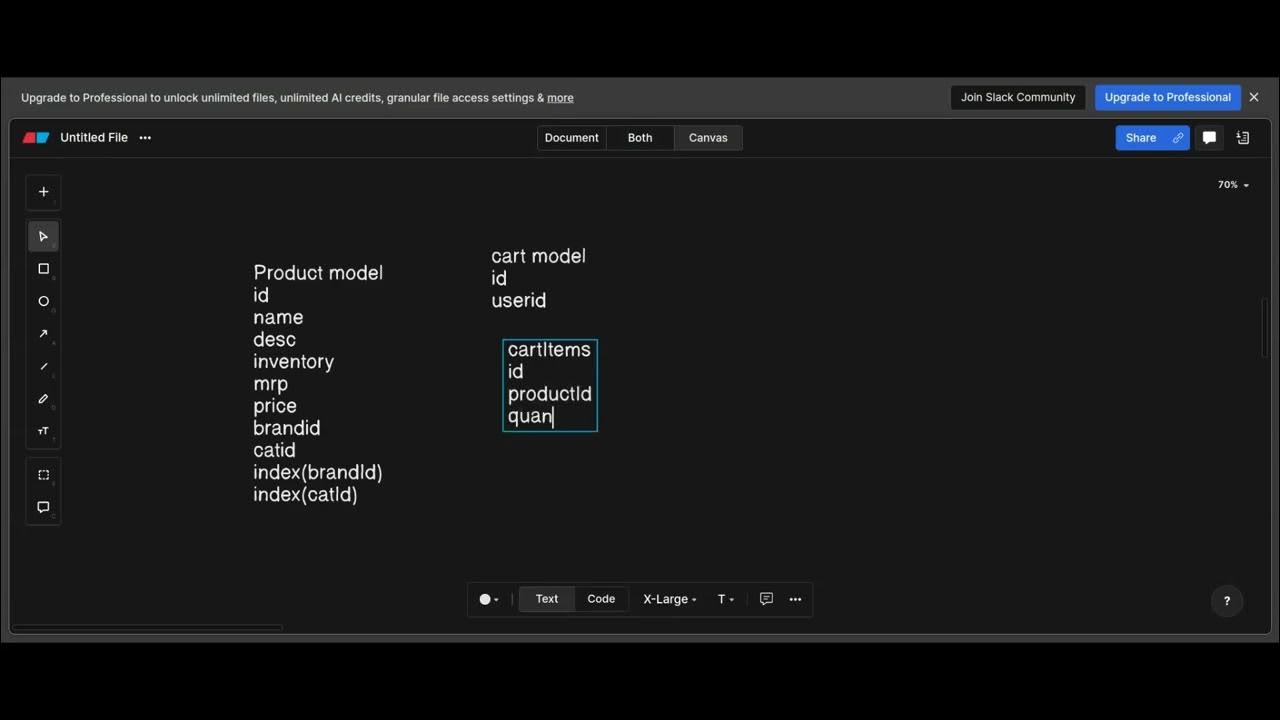 How to create a ecommerce website database design - YouTube