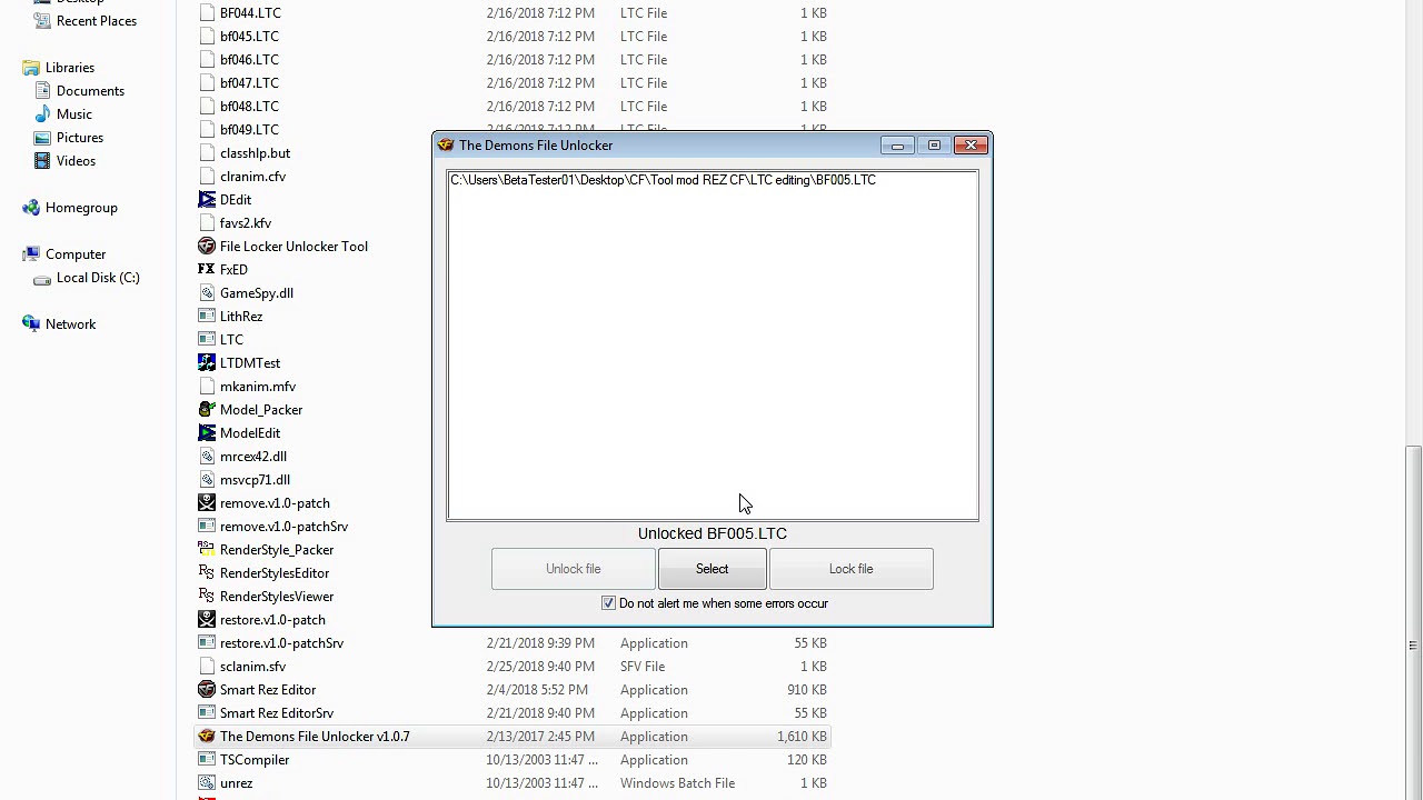 How to unlock ltc files using ltc tools - YouTube