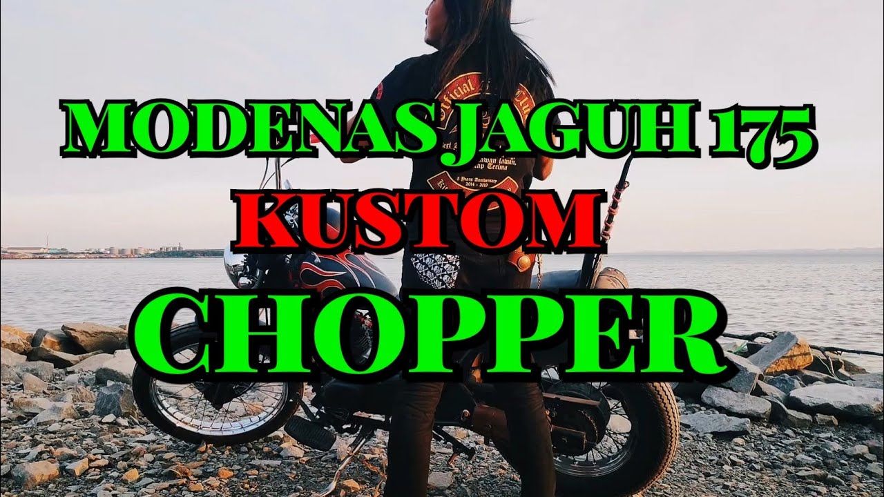 JAGUH 175 KUSTOM CHOPPER - YouTube