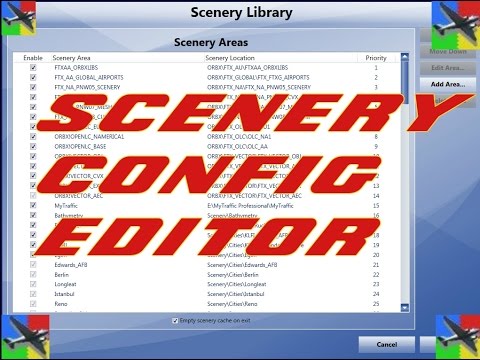 |FSX/P3D||SCENERY CONFIG EDITOR||(TUTORIAL)| - YouTube