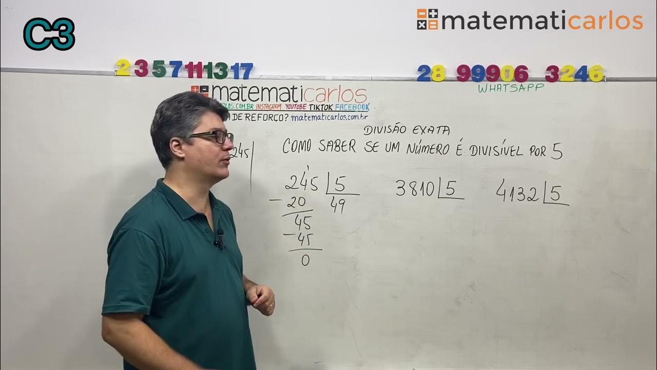 *Regra de Divisibilidade - Como saber se um número é divisível por 5 ...