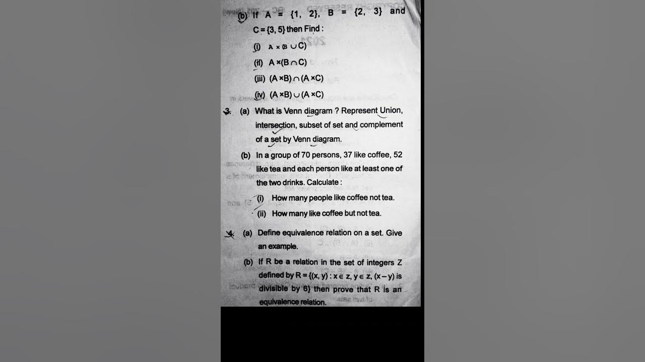 BCA 2nd semester (2021) DISCRETE MATHEMATICS |#brabu #bca_201@Question_academy - YouTube