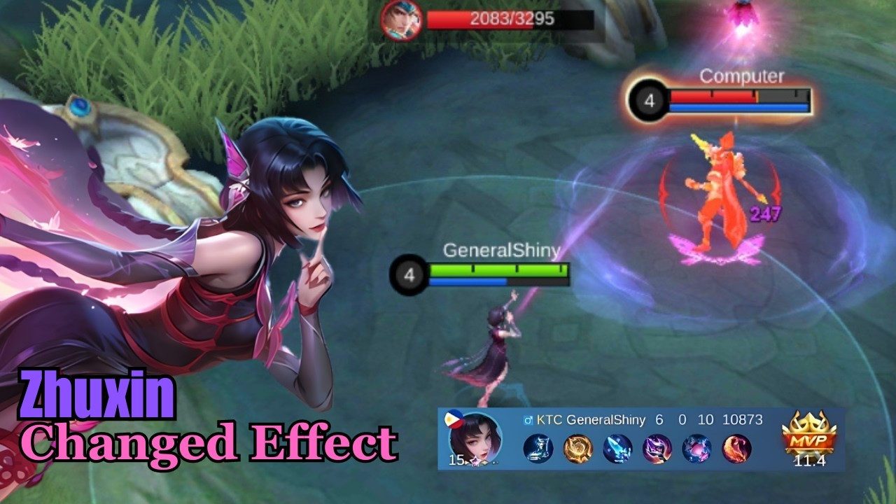 INSANE Zhuxin Gameplay - NEW Effects REVEALED! | MLBB - YouTube