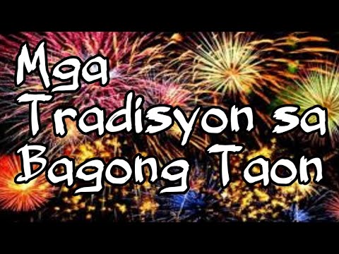 MGA TRADISYON SA BAGONG TAON 2020 : SWERTENG HANDA AT PAMAHIIN - YouTube