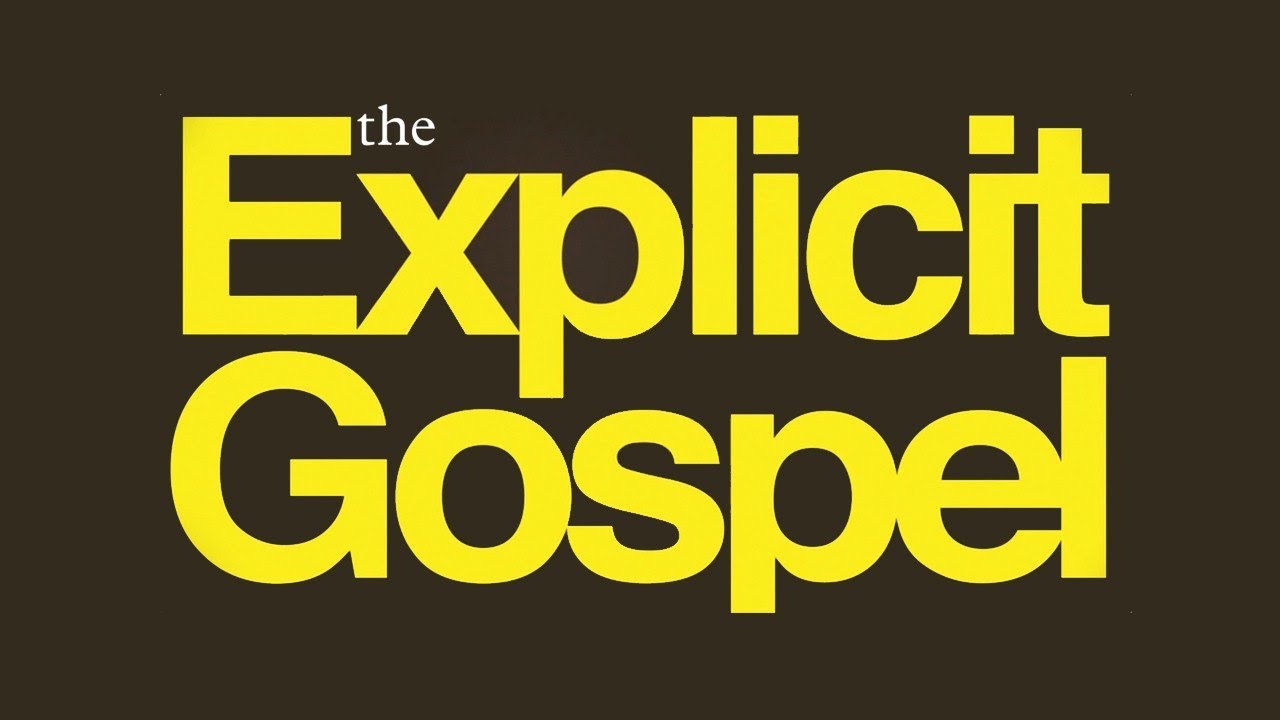 Explicit Gospel - Session 1 - YouTube